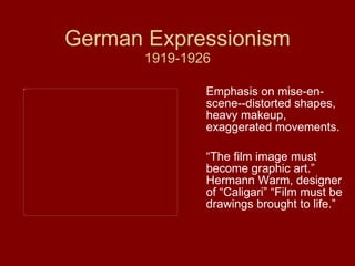 Film form -early cinema | PPT