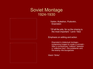 Film form -early cinema | PPT