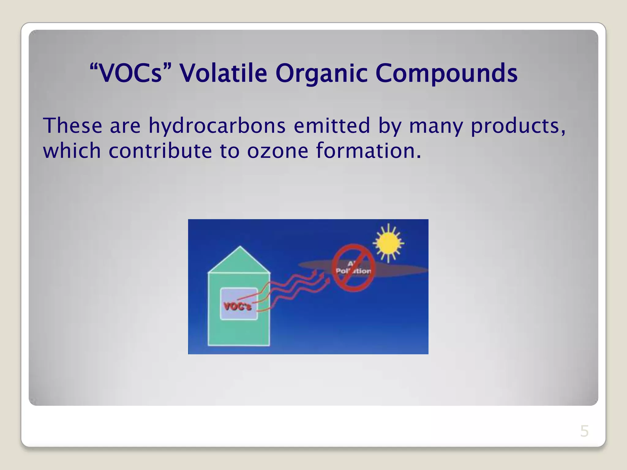 Film formation voc jim's version | PPTX | Chemistry | Science