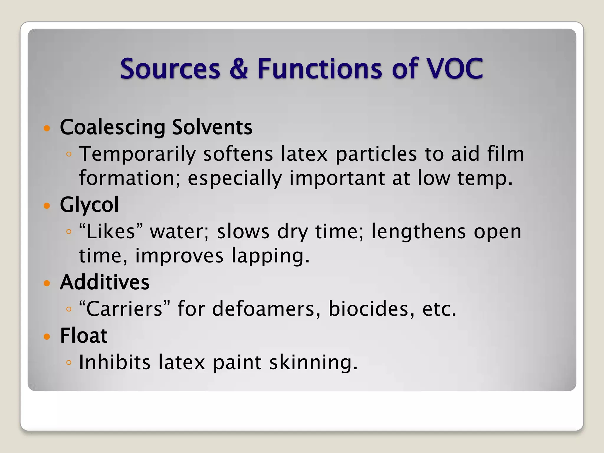 Film formation voc jim's version | PPT