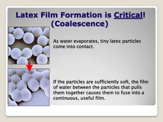 Film formation voc jim's version | PPTX | Chemistry | Science