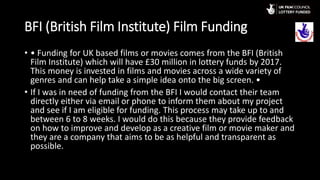 Film Funding | PPTX