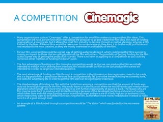 Film funding | PPTX