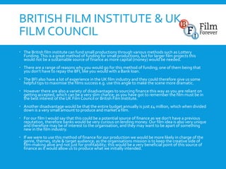 Film funding | PPTX
