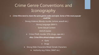 Film genre crime | PPTX