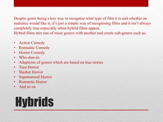 Film genre | PPTX