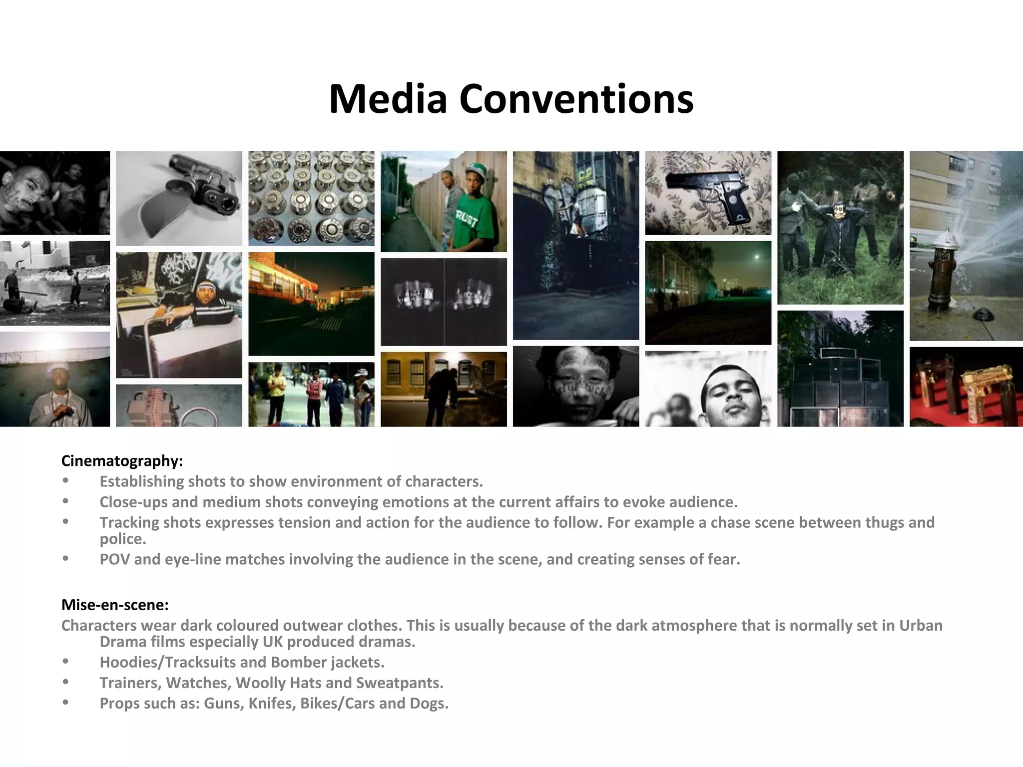 Urban Drama - Genre Research | PPT