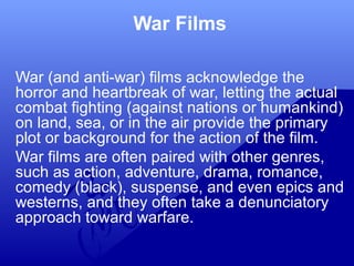Film Genres | PPT