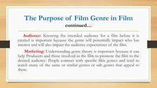Film Genres.pptx | Movies | Entertainment