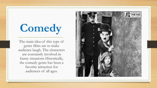 Film Genres.pptx | Movies | Entertainment