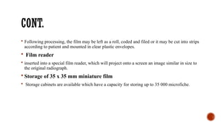Film handling , Storage and Artifacts 2024.pptx