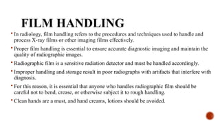 Film handling , Storage and Artifacts 2024.pptx
