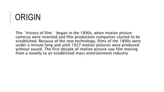 Film history | PPTX