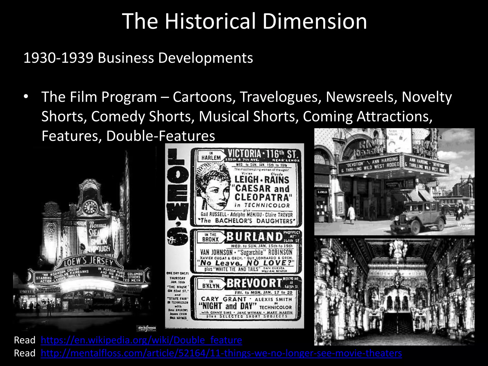 Film history 1930s | PPTX