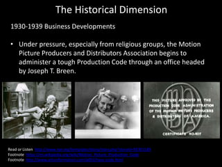 Film history 1930s | PPTX