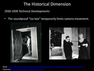 Film history 1930s | PPTX