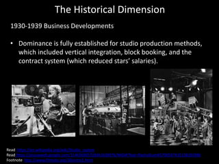 Film history 1930s | PPTX