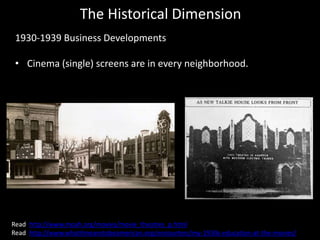 Film history 1930s | PPTX