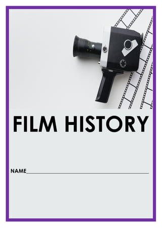 History of Film Technology GCSE Film Studies. | PDF