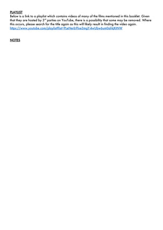 History of Film Technology GCSE Film Studies. | PDF