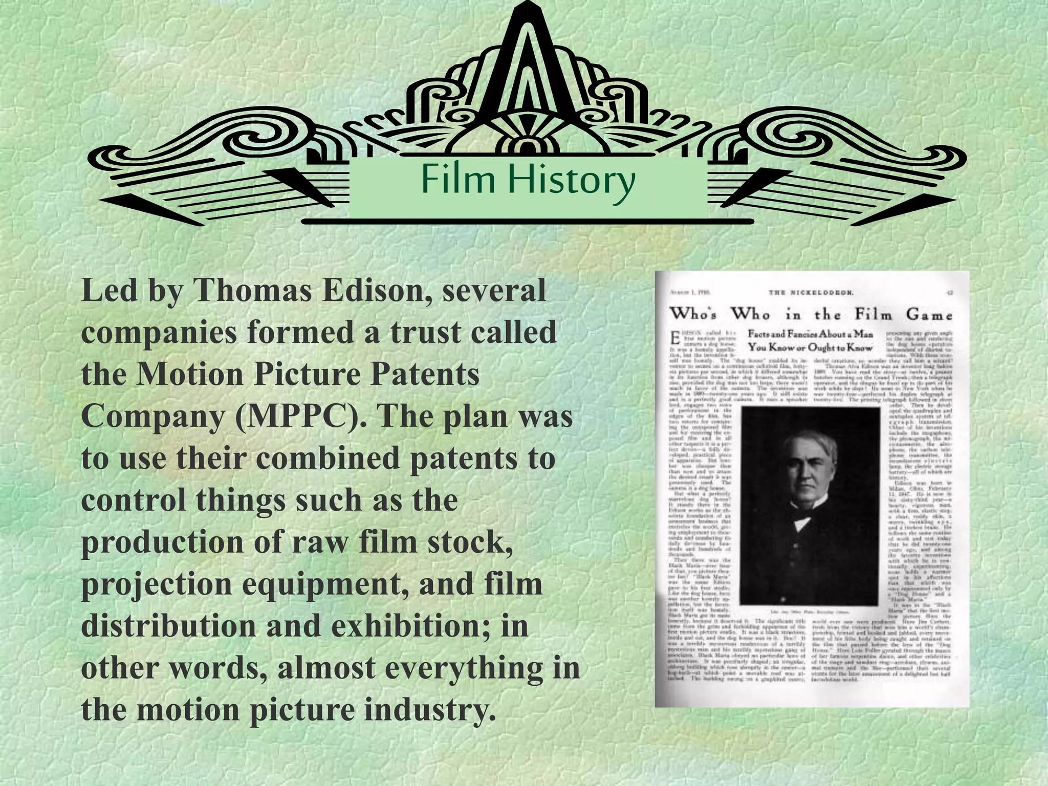 Film History part 2 - REVISED | PPT