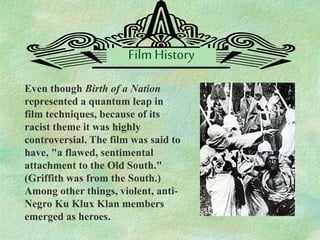 Film History part 2 - REVISED | PPT
