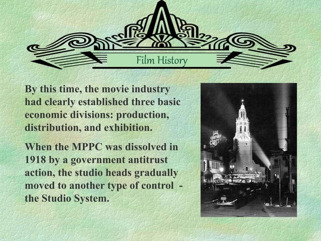 Film history part 3 | PPT