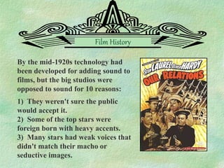 Film history part 3 | PPT