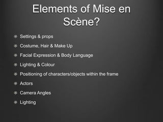 Mise En Scène - AS Media | PPTX | Women\'s Outerwear | Women\'s Clothing