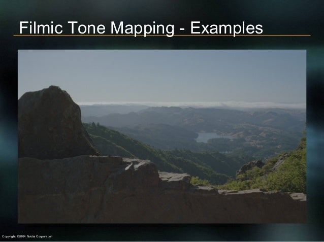 Filmic Tonemapping - EA 2006