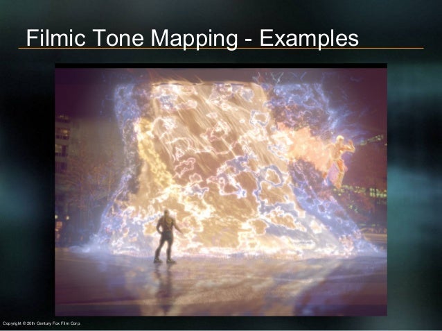 Filmic Tonemapping - EA 2006