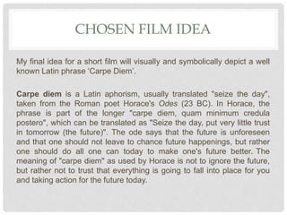 Film idea development | PPTX