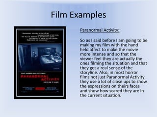 Film idea presentation | PPTX | Video Production | Content Production