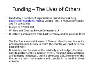 Film industry presentation example | PPT