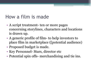 Film industry research | PPTX