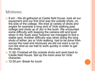 Filming day | PPT