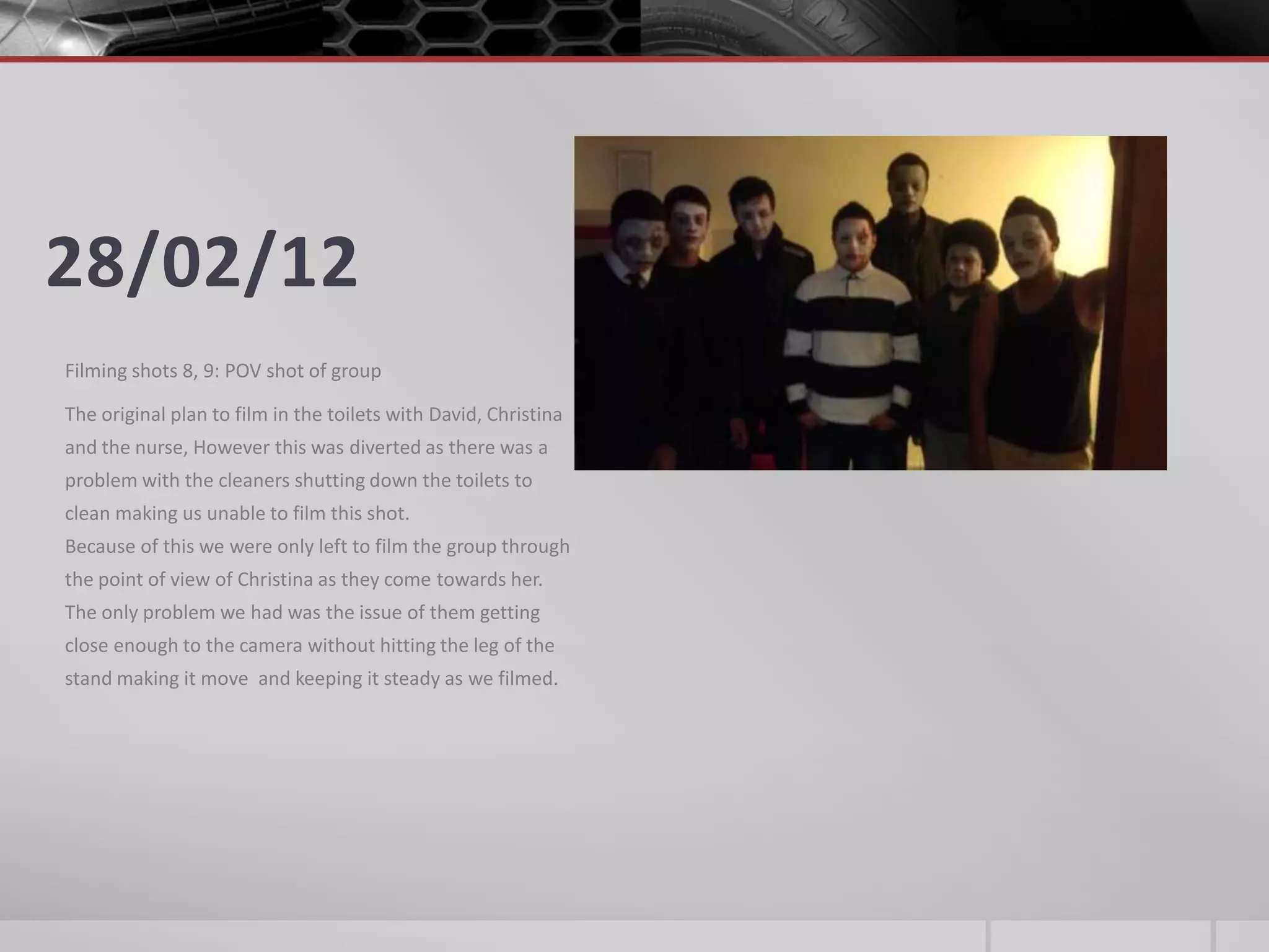Filming diary | PPT