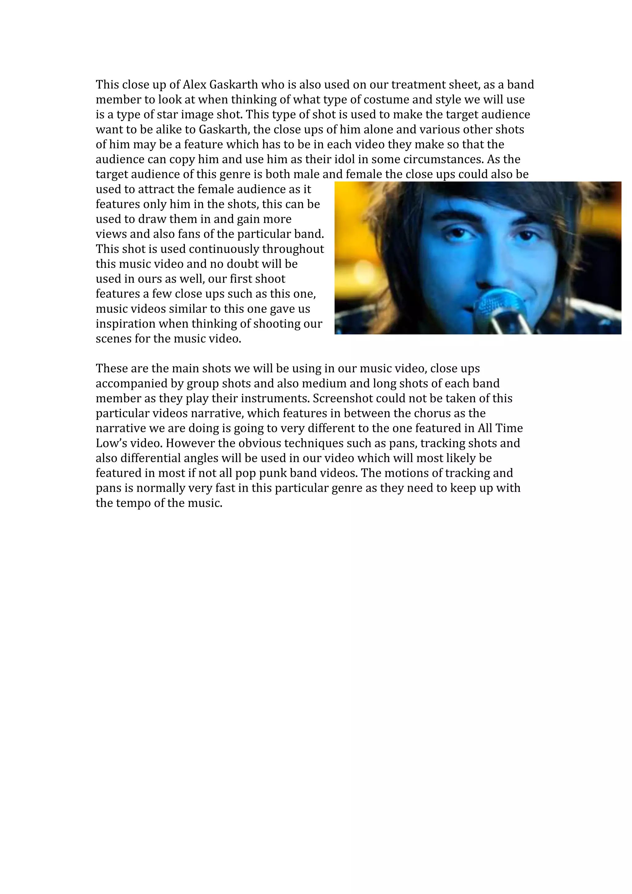 Filming techniques and inspiration | PDF