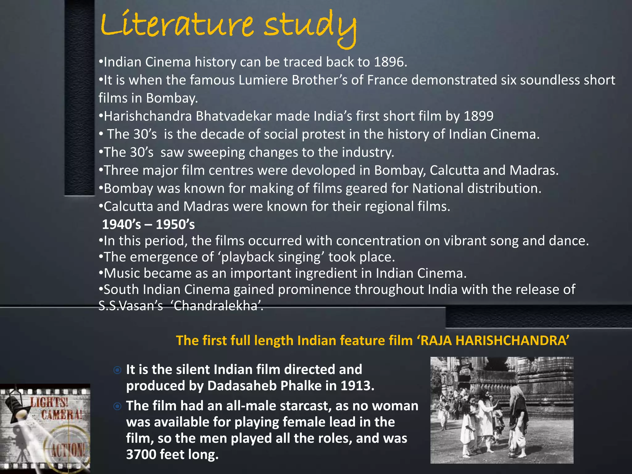 Film institute and film studious | PPTX