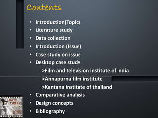 Film institute and film studious | PPTX