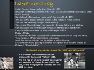 Film institute and film studious | PPTX