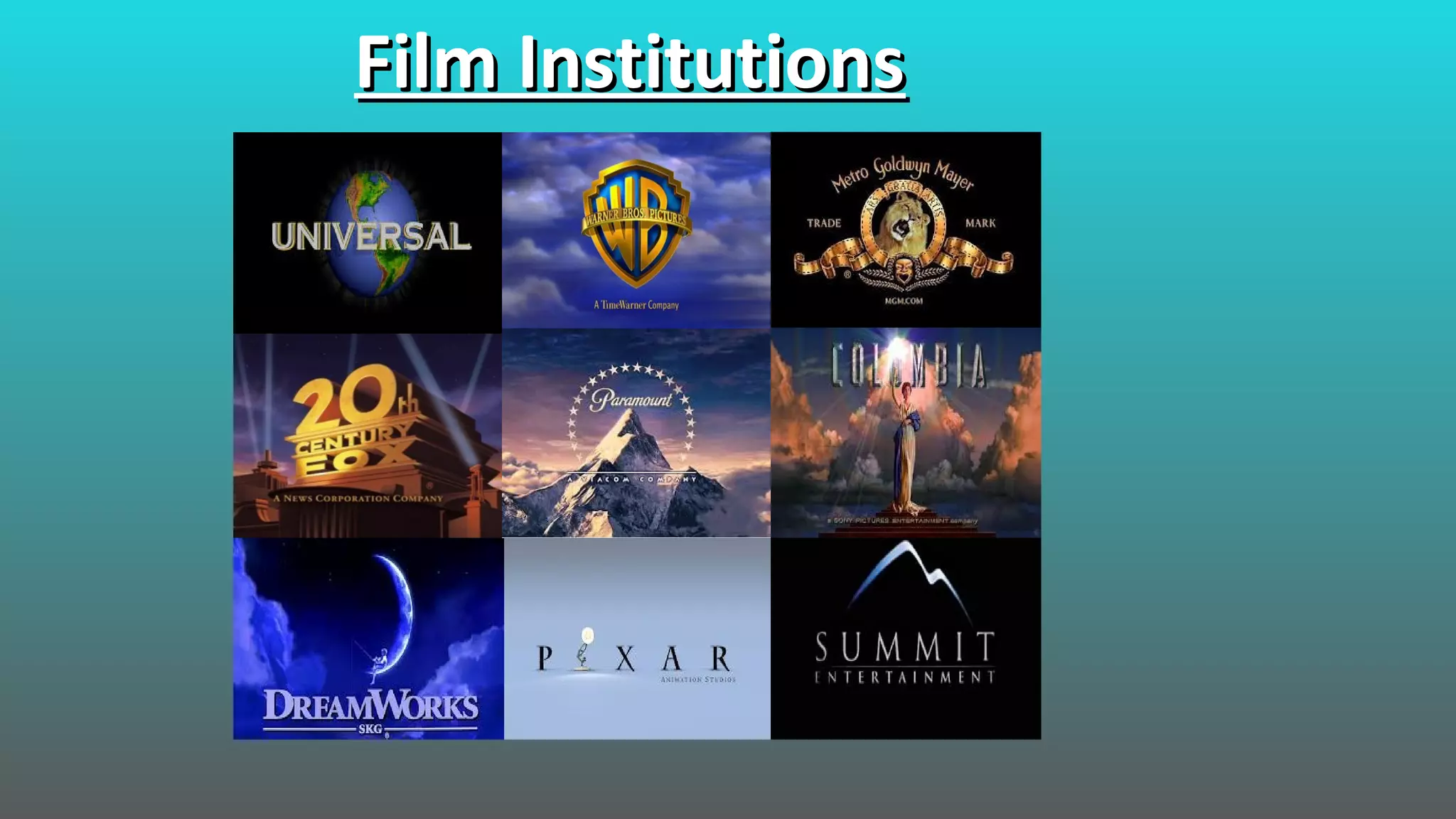 Film institutions | ODP