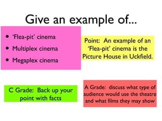 Film intro to multiplex and megaplex | PPT