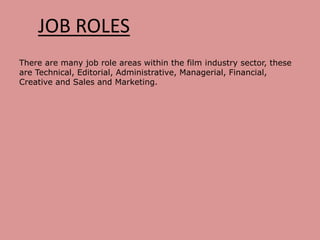 Film job roles | PPT
