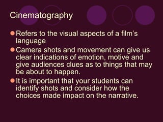 Film language | PPT