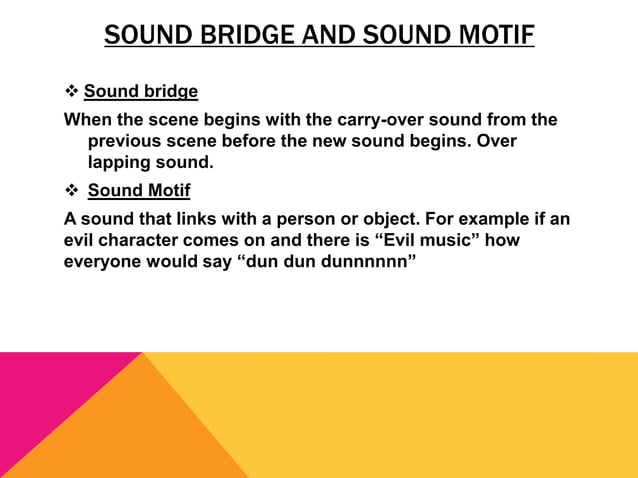 Sound Language (Media) | PPT