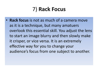 Film language basic terminology of filmmaking | PDF