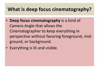 Film language basic terminology of filmmaking | PDF