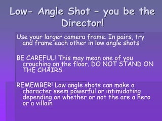 Film language - Camera shots & angles PP.pptx