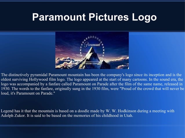 Film logos | PPT